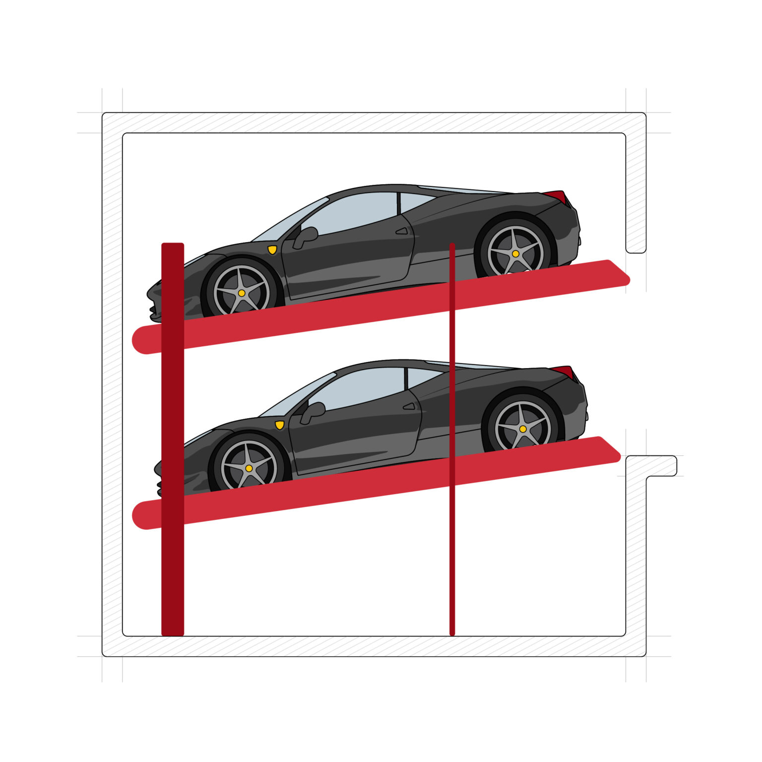 Sistema di parcheggio MultiBase 2078i - CARMEC