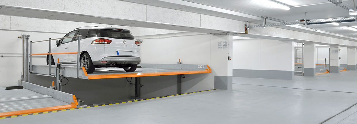 Mechanical Car Parking System with Pit Multibase2072i - CARMEC